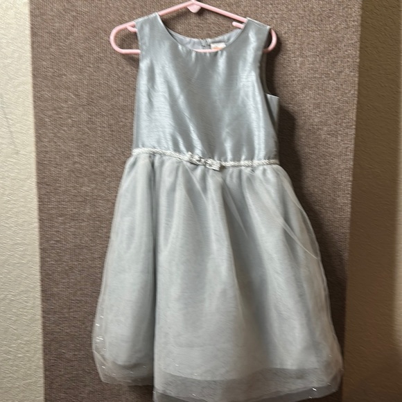 Gymboree | Dresses | Gymboree Girls Silver Dress | Poshmark
